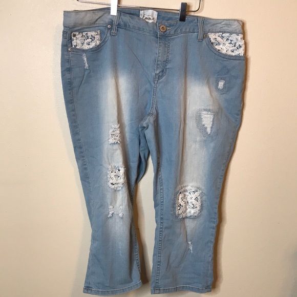 Simply Emma | Jeans | Love Indigo Premium Simply Emma Sz 8 Capri ...